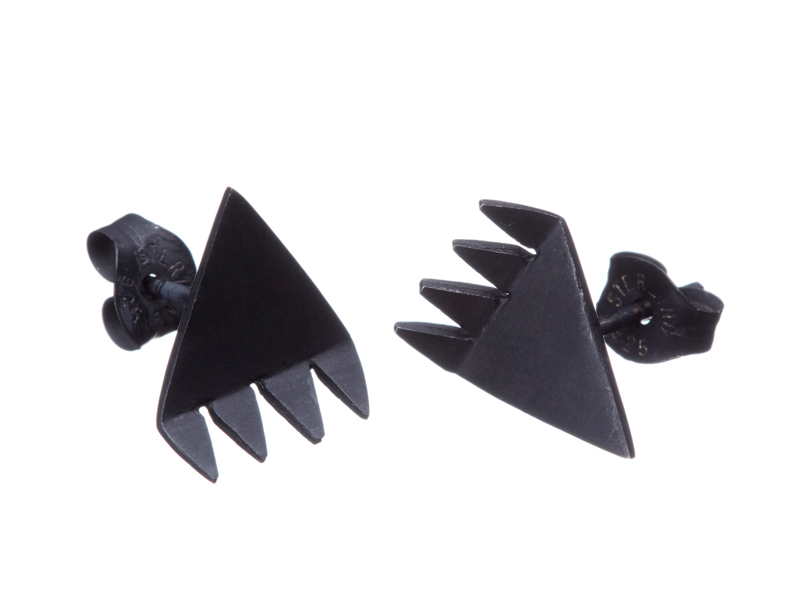 spike Triangle Studs // 237- - Shabana Jacobson Jewellery